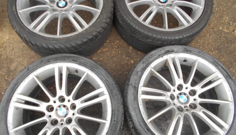 18″ GENUINE BMW MOTORSPORT MV3 ALLOY WHEELS / TYRES – Performance ...
